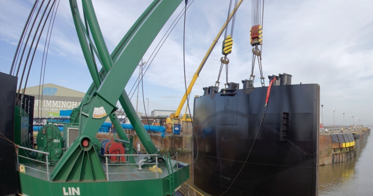 RORO Ramp Replacement, Immingham | Britcon