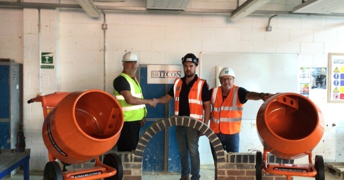 Britcon Supports Redcar & Cleveland College Wet Trades Team | Britcon