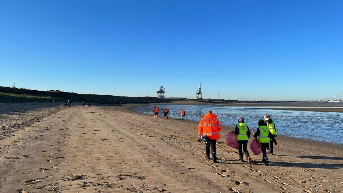 Britcon Go Beach Combing at South Gare, Teesside | Britcon
