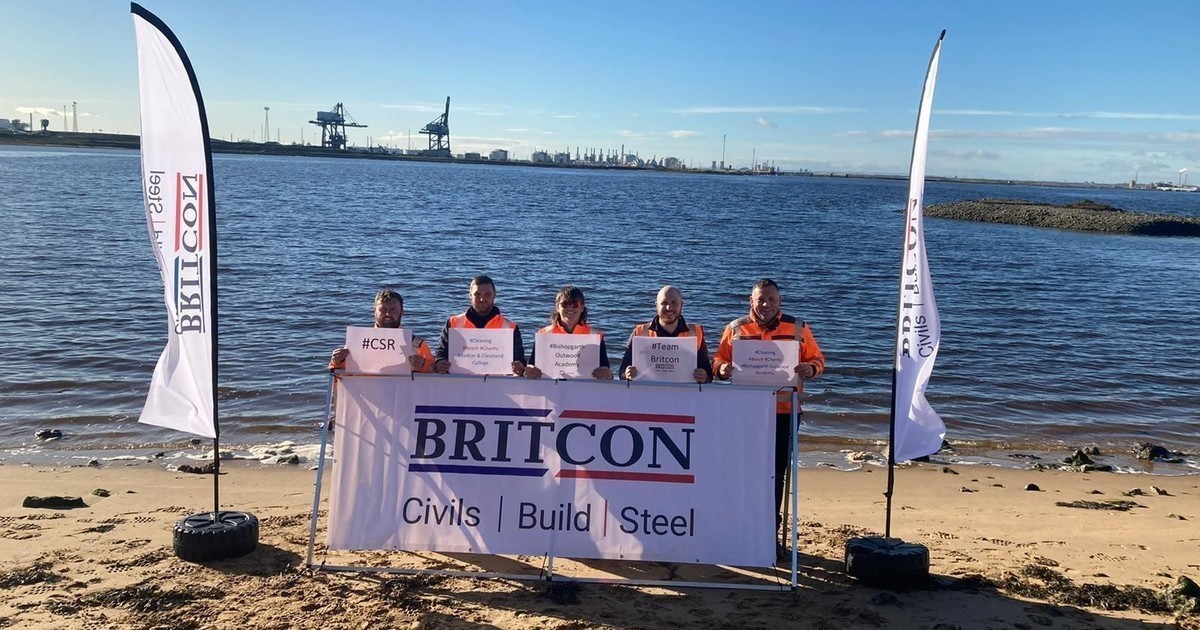 Britcon Go Beach Combing at South Gare, Teesside | Britcon