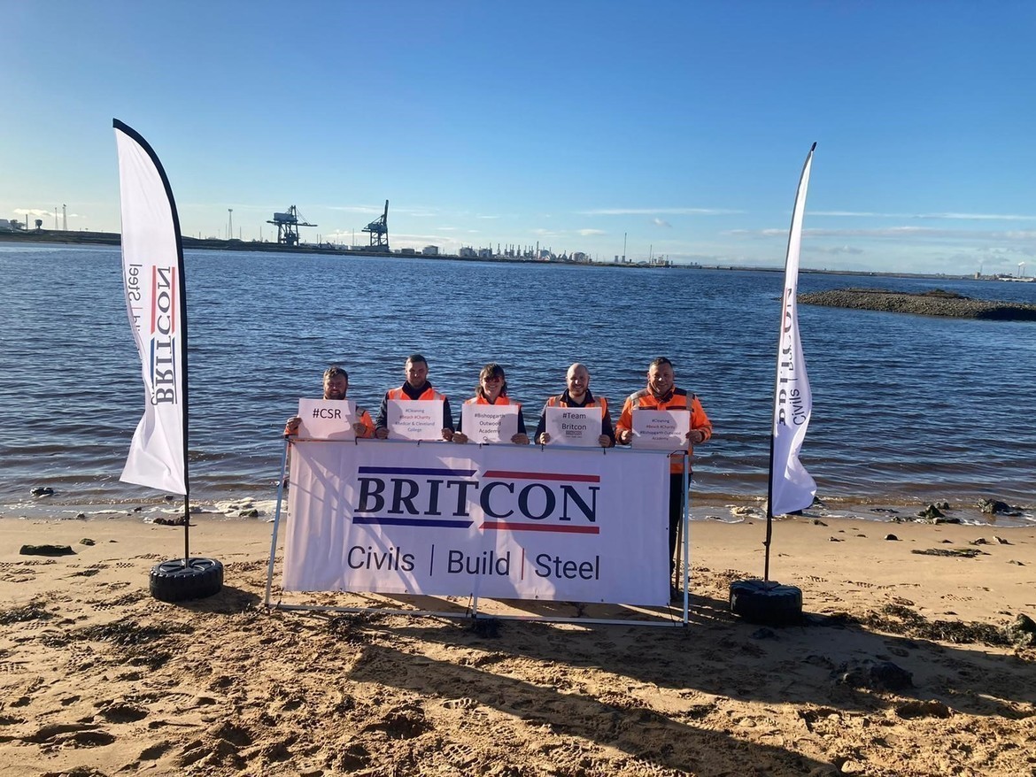 Britcon Go Beach Combing at South Gare, Teesside | Britcon